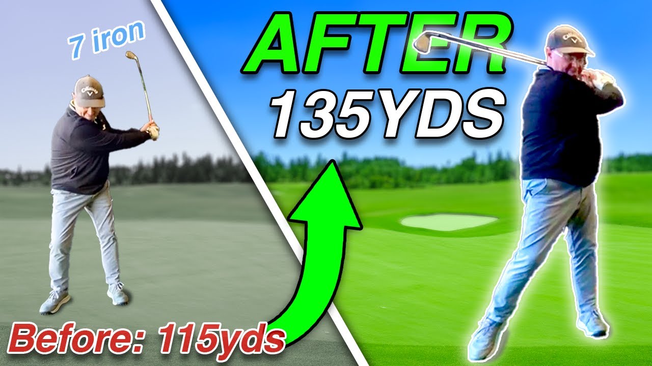 20 Yard Gain for Golfer Almost 70 Years of Age!!!
