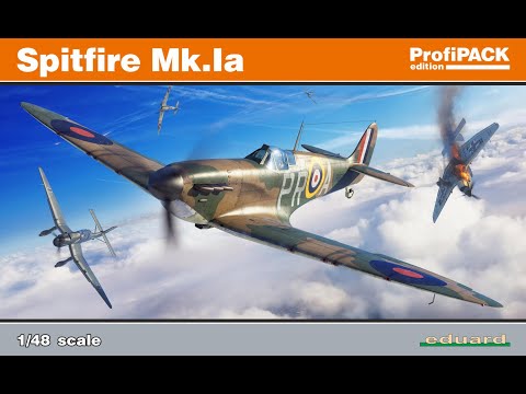 Eduard 1/48 Supermarine Spitfire Mk.Ia Profipack edition kit # 82151