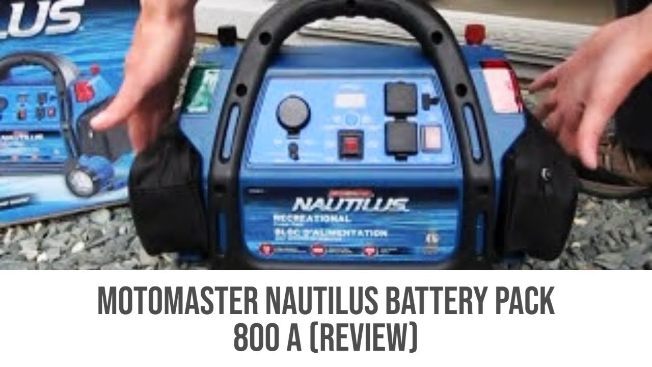 MotoMaster Nautilus Battery Pack, 800 A (Review)