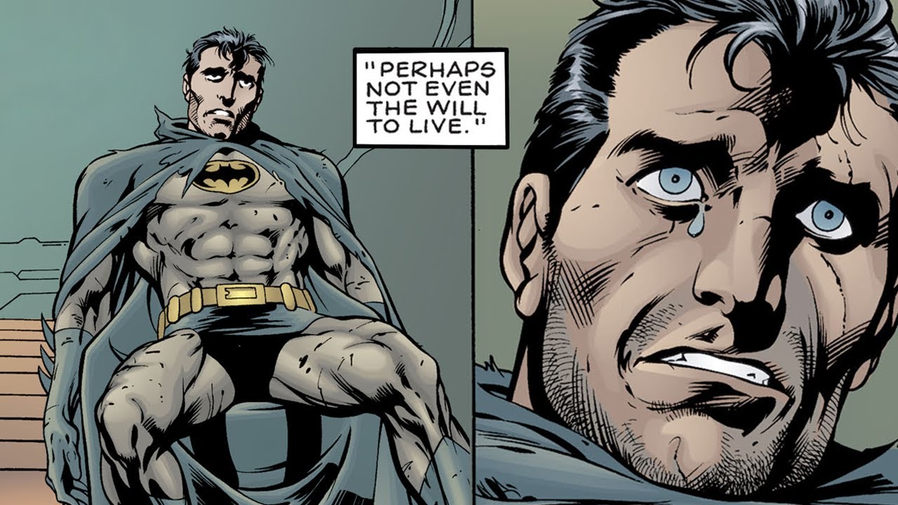 Batman after KILLING the Joker