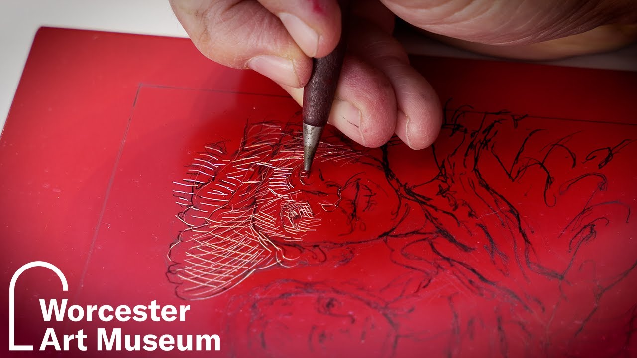 How Rembrandt Made Drypoint Prints