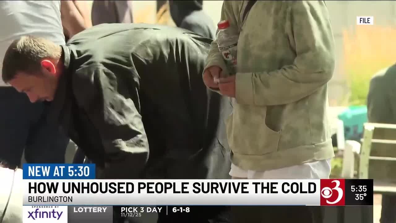 Homeless people in Burlington prepare for cold winter