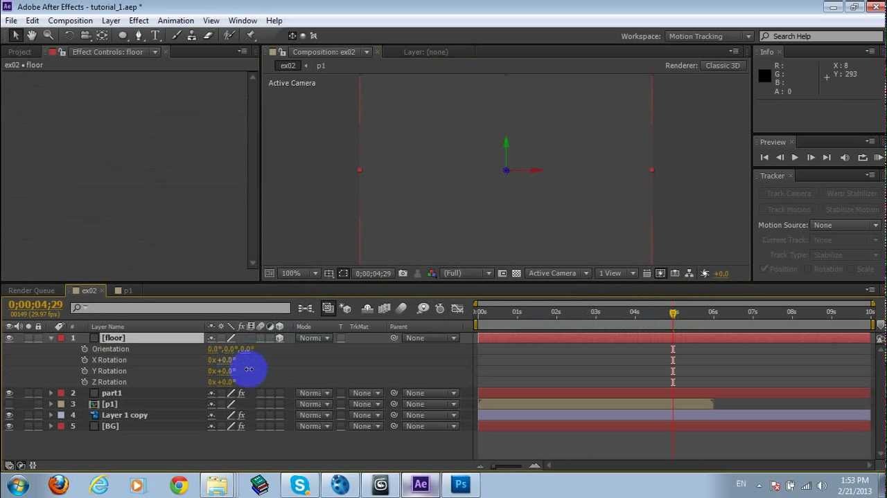 Trapcode Particular tutorial 1