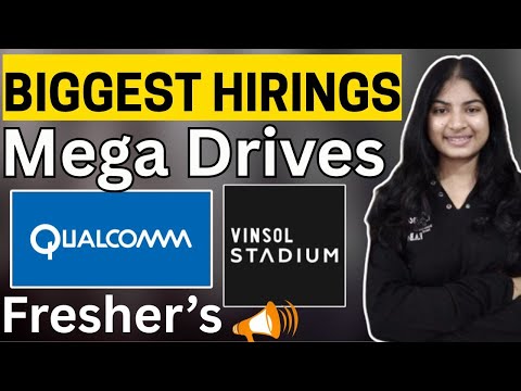 Finally Qualcomm Biggest Hiring 2025 | Vinsol Hiring | Off Campus Drive 2025 | Freshers Hiring