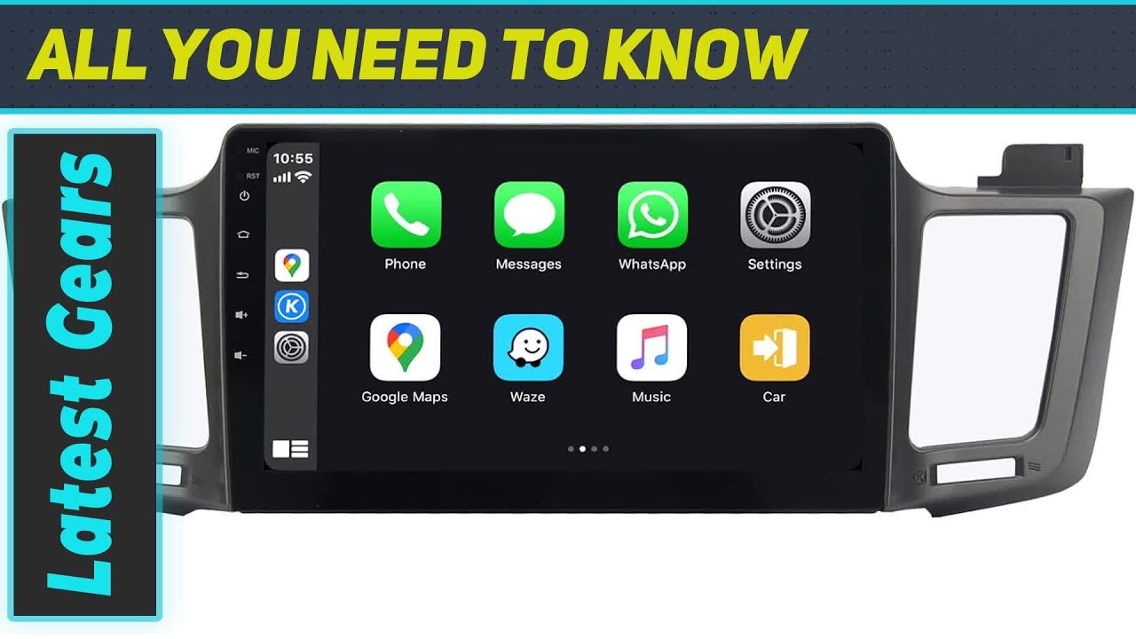 SYGAV Android 13 Car Stereo 8GB+256GB for Toyota RAV4 | Best Upgrade for Your Ride!