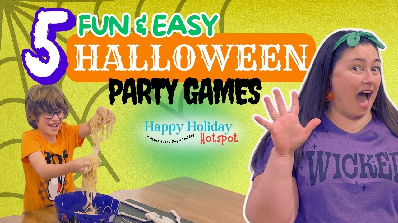 5 FUN Halloween Party Games PERFECT For ALL Ages!