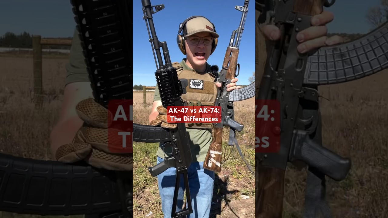 AK-47 vs AK-74: *IMPORTANT* Differences! #tactical #civtac #gun