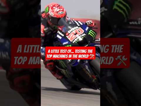 A little test of... Testing the top machines in the world 🛠 #motogp #race #shorts