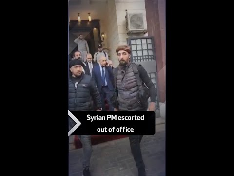 Video | Syrian PM escorted out of office | Hatha Alyoum