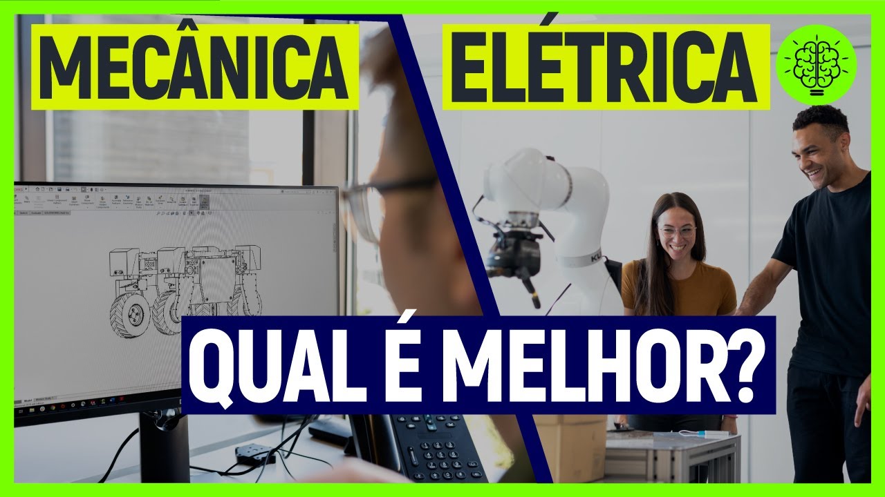 Engenharia ELÉTRICA ou Engenharaia MECÂNICA? QUAL É MELHOR