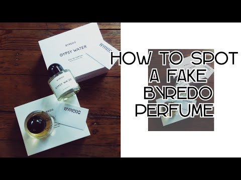HOW TO SPOT A FAKE BYREDO PERFUME