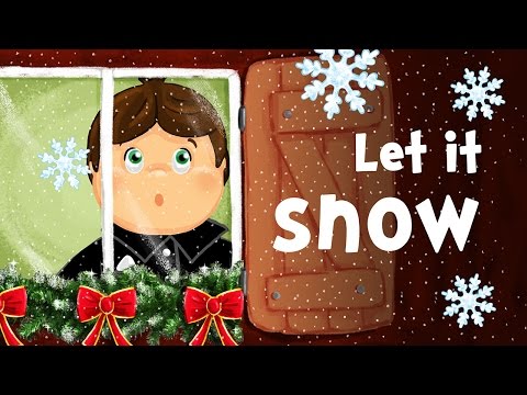 Let It Snow - Christmas Song basic l…: English ESL video lessons