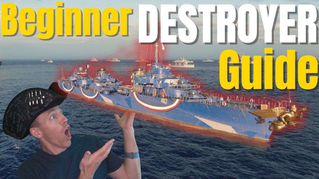 Beginner Destroyer Guide | World of Warships DD 101 (Tips & Gameplay)