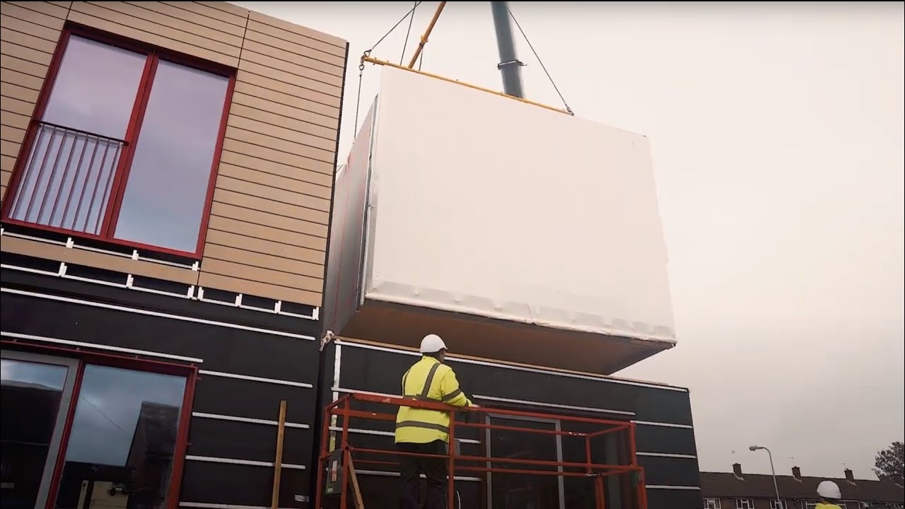 Модулен жилищен проект в Ка̀рдиф | Izolacii.eu