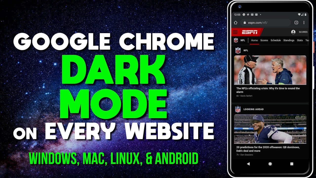 Google Chrome Dark Mode Tutorial (Windows/Android/Mac/Linux)