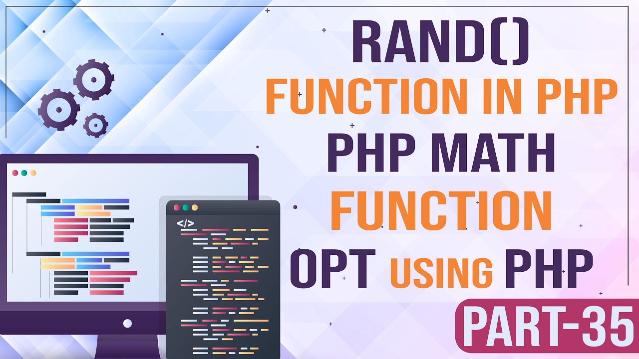 PHP Tutorial - rand() function in PHP | PHP math function | OPT using PHP