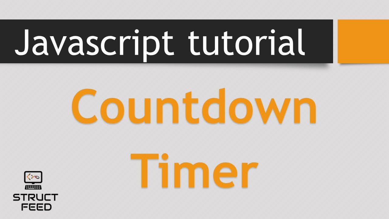 JavaScript Tutorial 33 - Timer in JavaScript