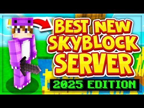 TOP MINECRAFT SKYBLOCK SERVERS *2025 EDITION* | Best Minecraft Skyblock Servers 2024 1.8 - 1.21