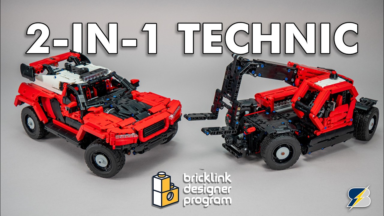 This Bricklink Designer Program Set Has TWO Technic Builds - Let’s Make It Happen!