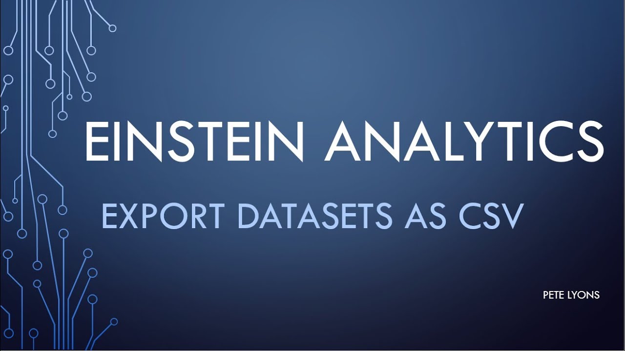 Export Full Datasets as CSV
