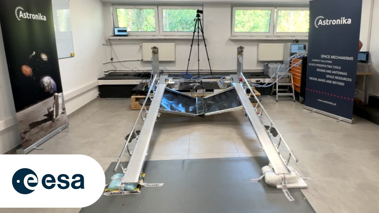 ExoMars ramps deployment test