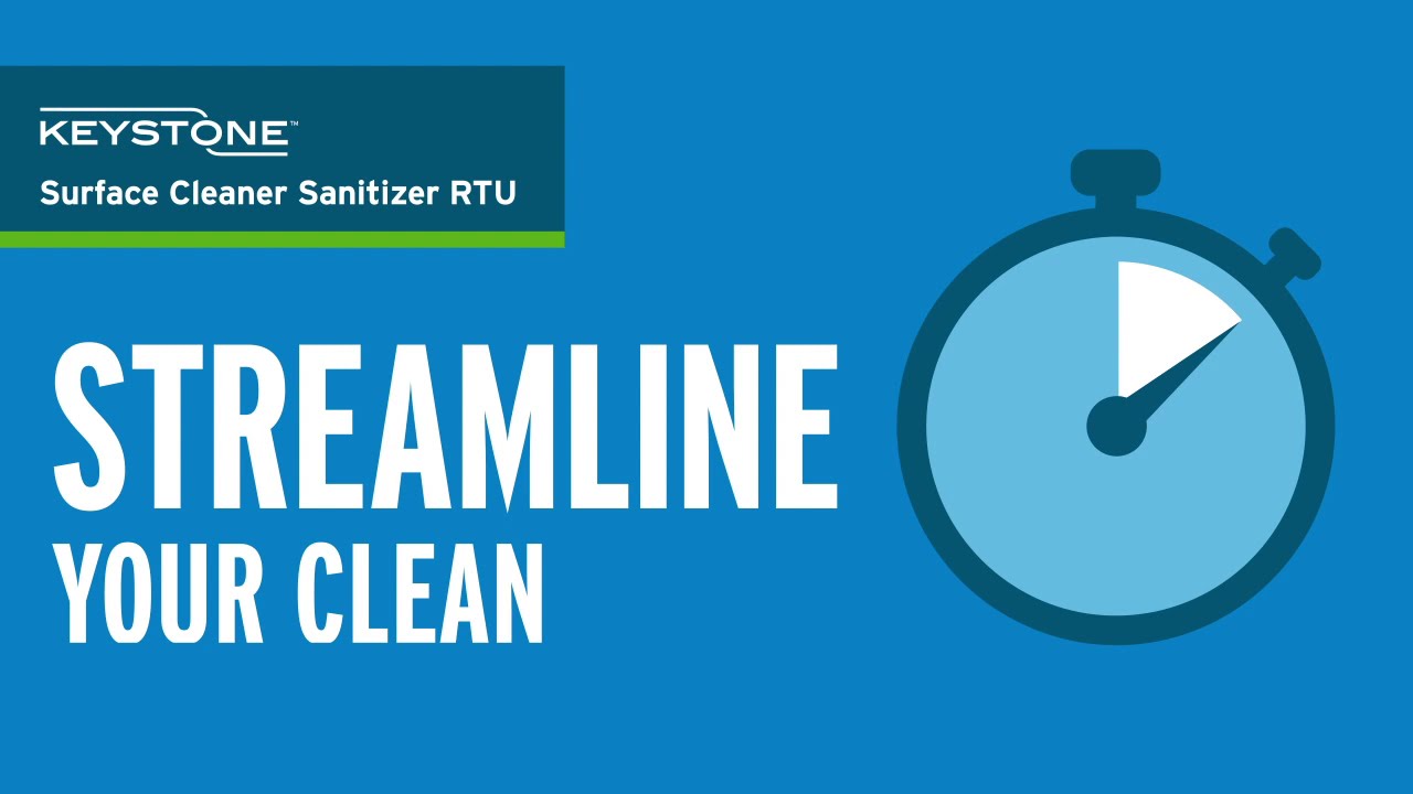 Keystone Surface Cleaner Sanitizer RTU