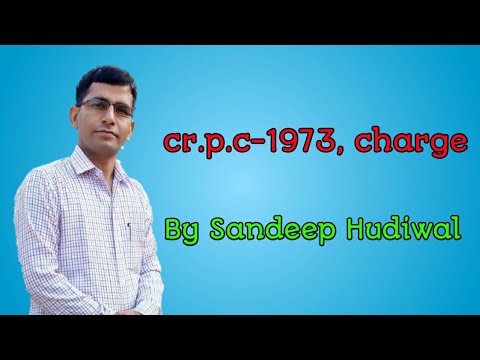 Title name, cr.p.c-1973, charge / By Sandeep Kumar Hudiwal