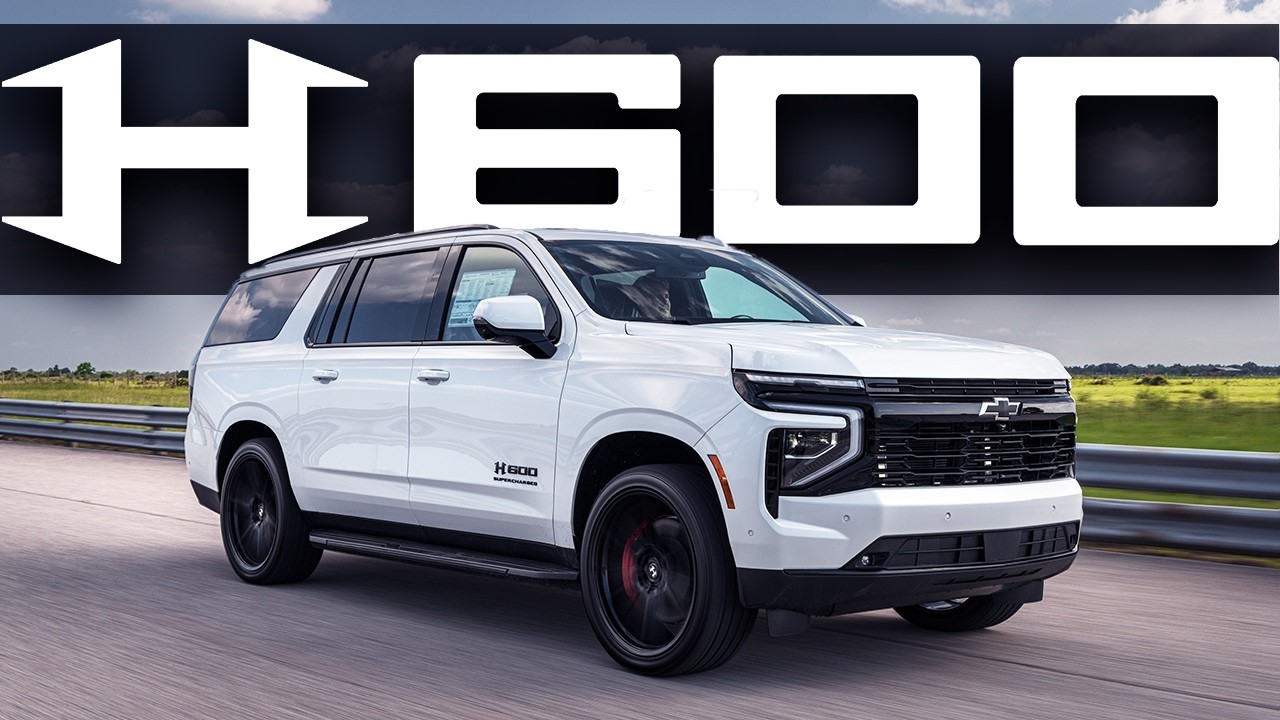 Hennessey Details Tuned Chevy Suburban, H600 Upgrade Bundle Brings 625 ...