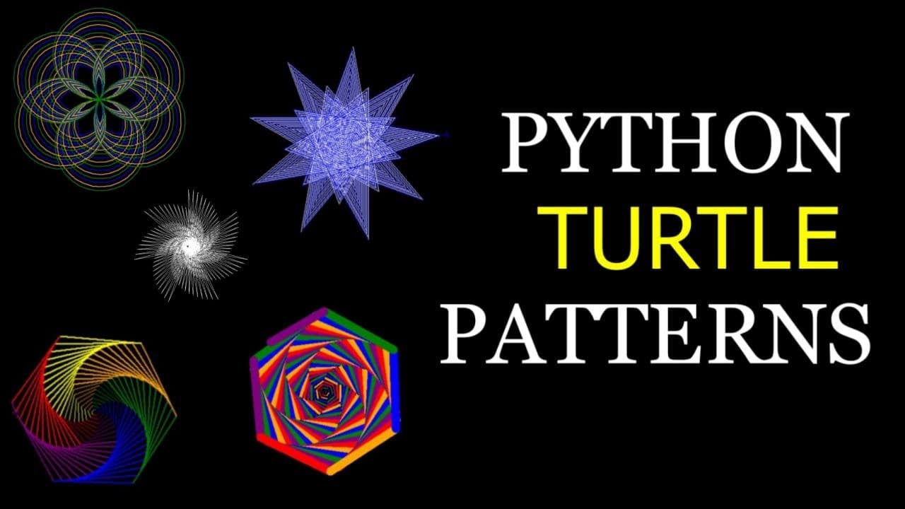 15 Python Turtle Patterns | Amazing Patterns in Python