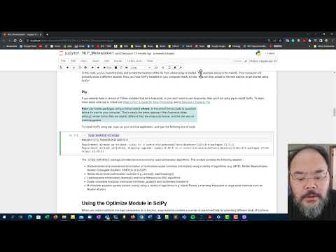 General Introduction to SciPy.Optimize library - Some examples
