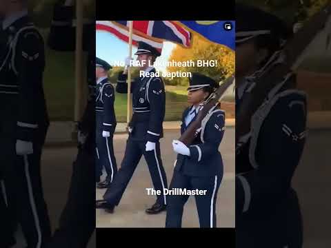 RAF Lakenheath BHG, stop carrying the wrong USAF Flag! That's the AF Emblem, not the Seal!