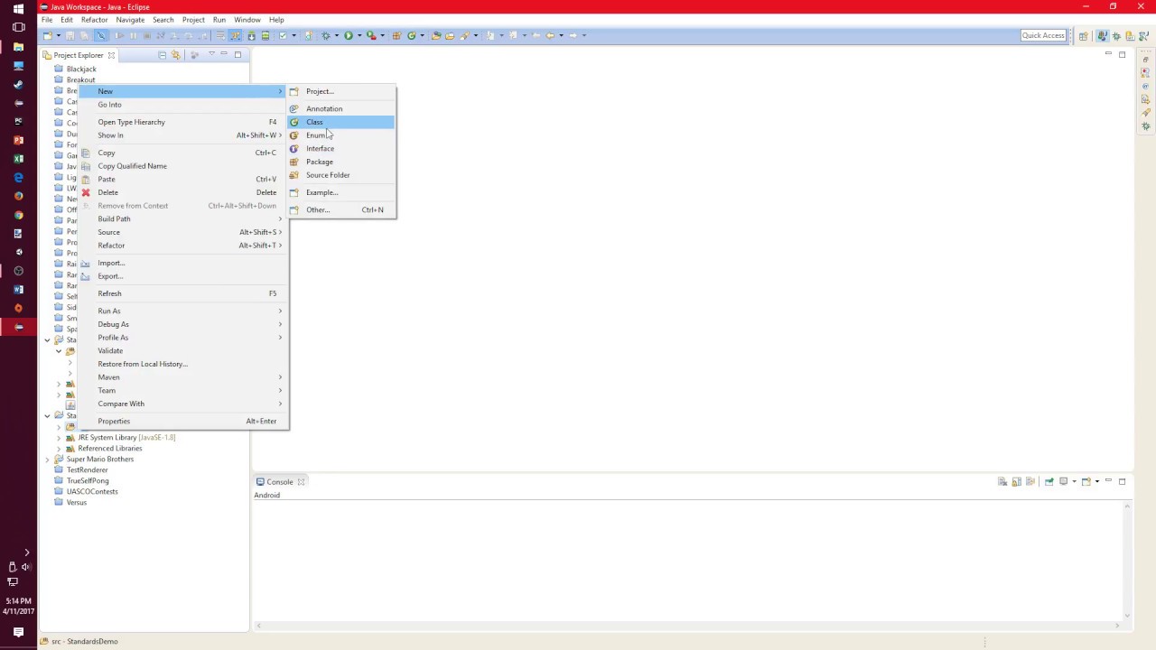 Java Game Development Library - Standards