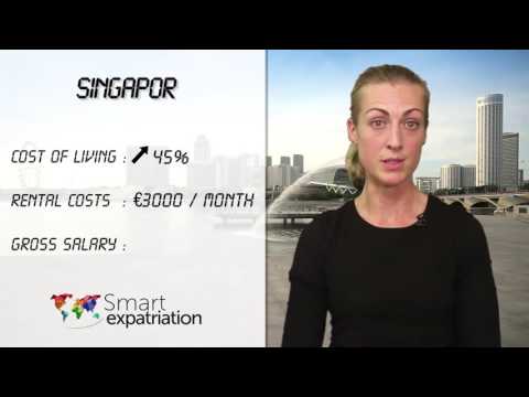 Singapore - Cost of Living, Rental Costs & Gross Salary