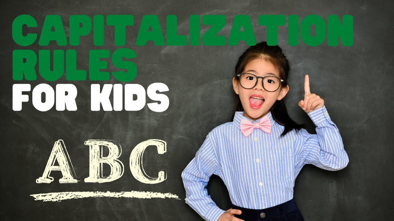 Capitalization Rules for Kids | Learn the capitalization rules in a fun interactive video for kids
