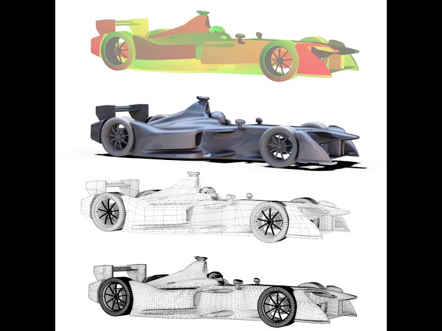 Formula 2018 3D Model - FlatPyramid
