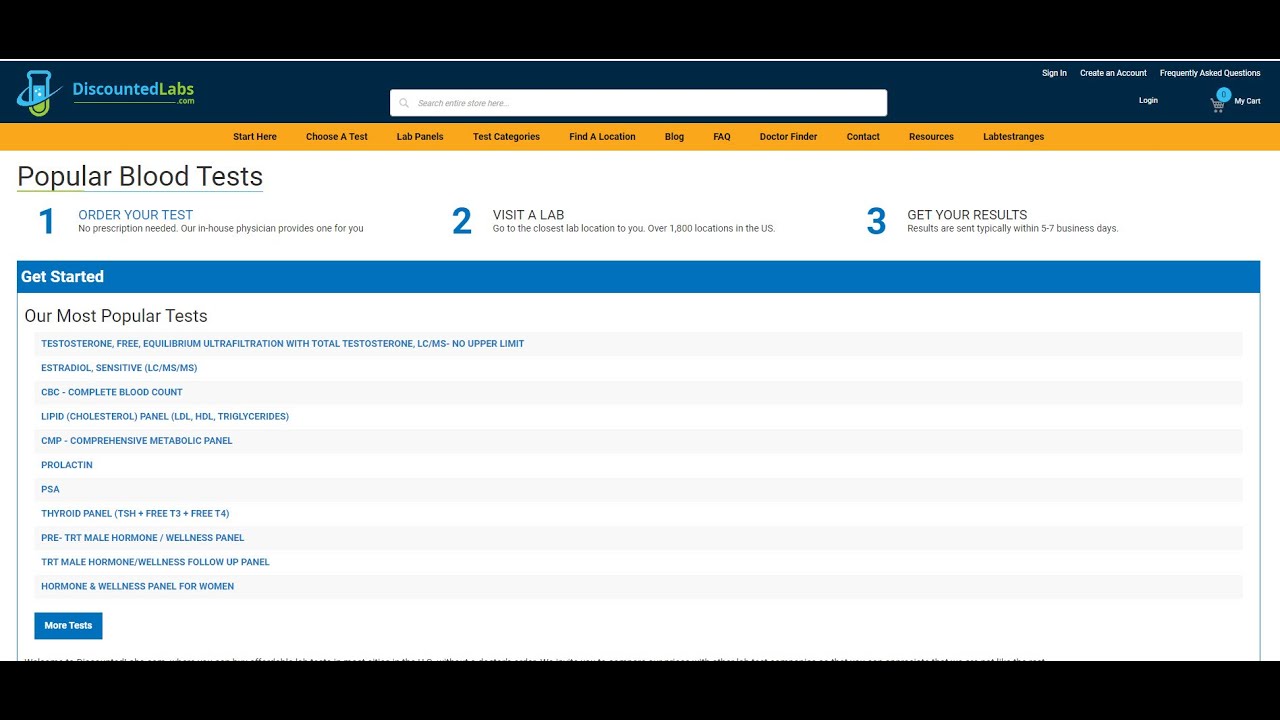 How to Buy Lab Tests Online at a Lab Near You