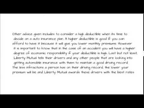 Liberty Mutual Auto Insurance Company Review