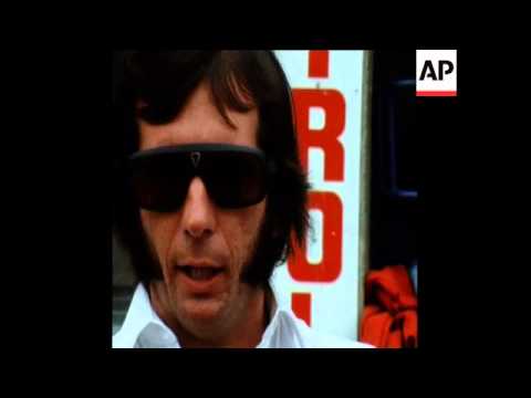 SYND 8-9-72 FILE OF FITTIPALDI DRIVING