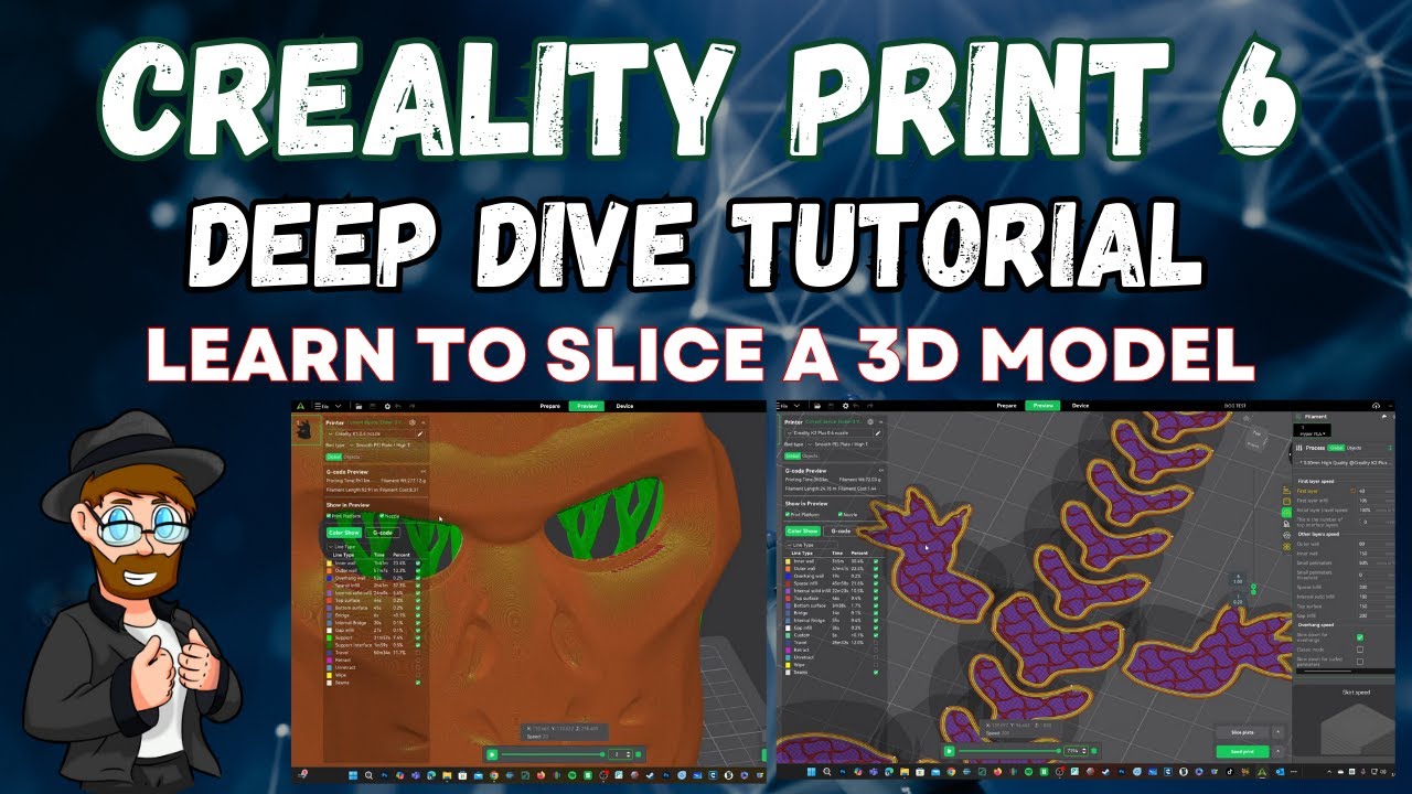 CREALITY PRINT: TUTORIAL. Step-By-Step, Detailed Guide to slicing models, for 3D Printing.