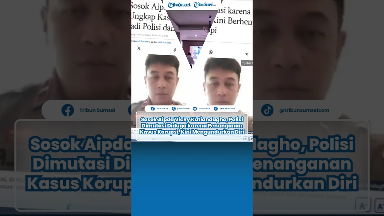 Sosok Aipda Vicky Katiandagho, Polisi Viral Mengundurkan Diri, Dimutasi saat Tangani Kasus Korupsi