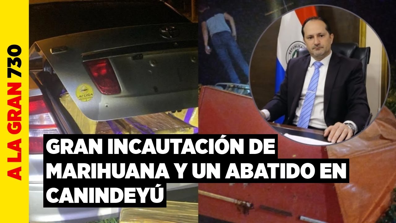 Another large shipment of marijuana being transported in a convoy was seized after a confrontation