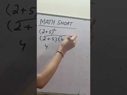 square Trick 🔥 | Math Hack 😍 | #maths