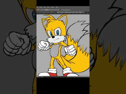 TAILS FAN-ART #SHORTS (Sonic the Hedgehog 3) #sonic3 #sonicmovie3 #tails #tailsthefox