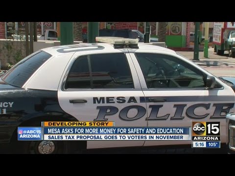 City of Mesa asking for more money to go toward safety and education