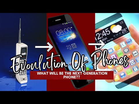Evolution Of Mobile Phone (First Generation - Future Prediction)