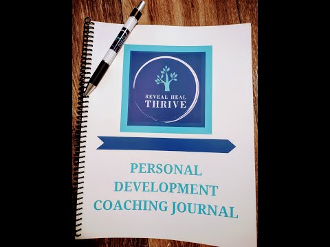 Reveal Heal Thrive Personal Development Coaching Journals and Pens!