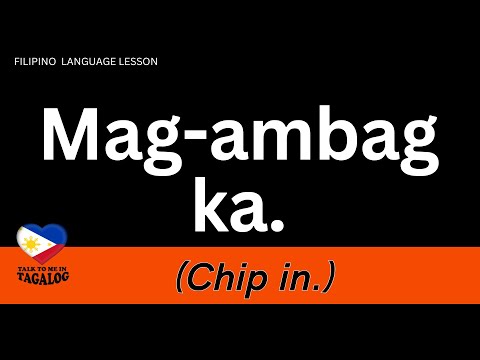 English-Tagalog Translation (Lesson 34) | Learn Filipino Language