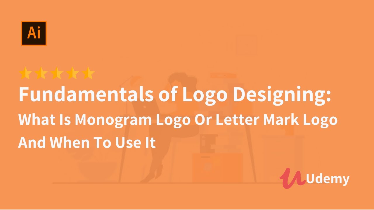What is monogram logo or letter mark logo and when to use it