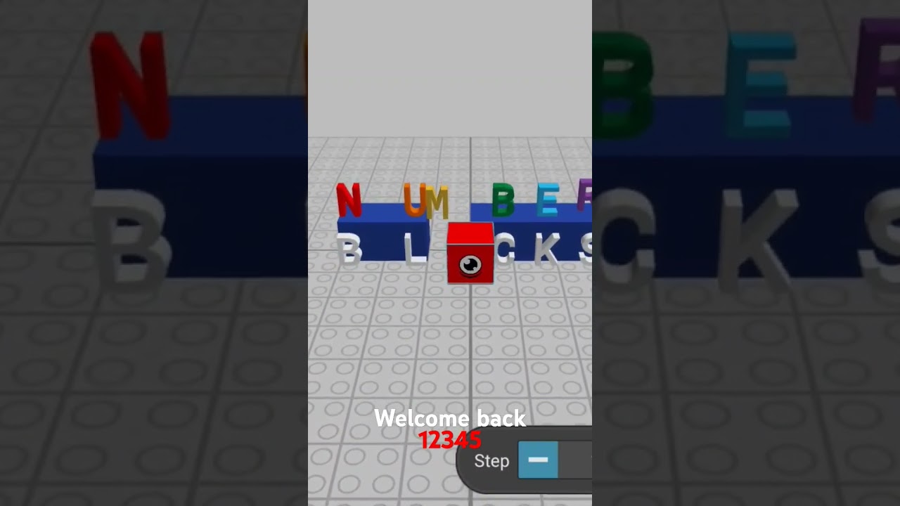 Welcome back to Number blocks draw bricks S1