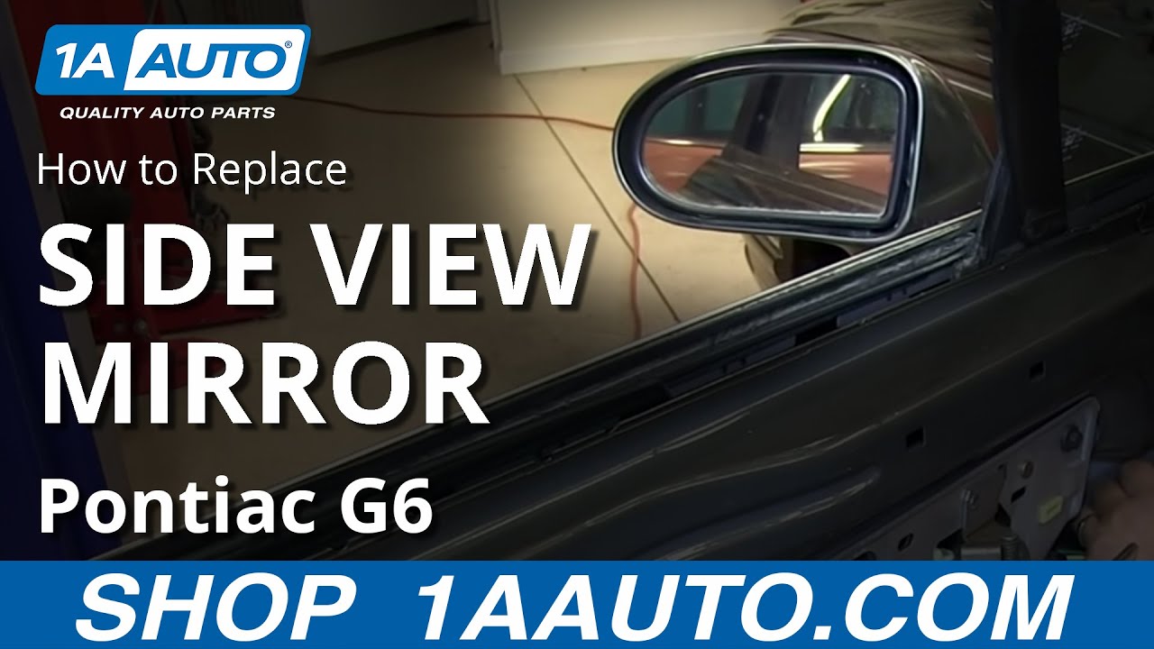 How to Replace Side Rear View Mirror 92-99 Buick LeSabre